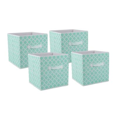 DII® 11" Nonwoven Polyester Lattice Storage Cubes, 4ct. | Michaels