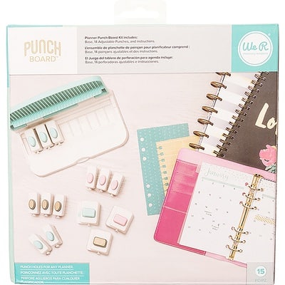 We R Memory Keepers® Planner Punch Board™ Kit | Michaels