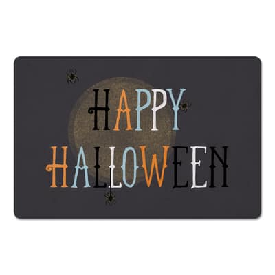 Halloween Spiders Floor Mat | Michaels