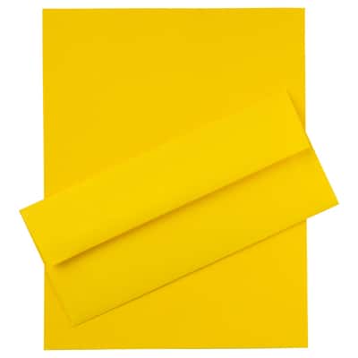 JAM Paper 8.5" x 11" Letter Paper & Envelopes #10 Business Stationery ...