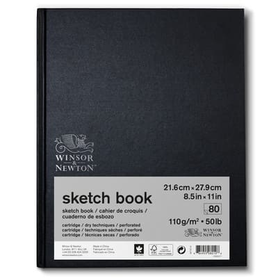 Winsor & Newton™ White Hard-Bound Sketchbook | Michaels