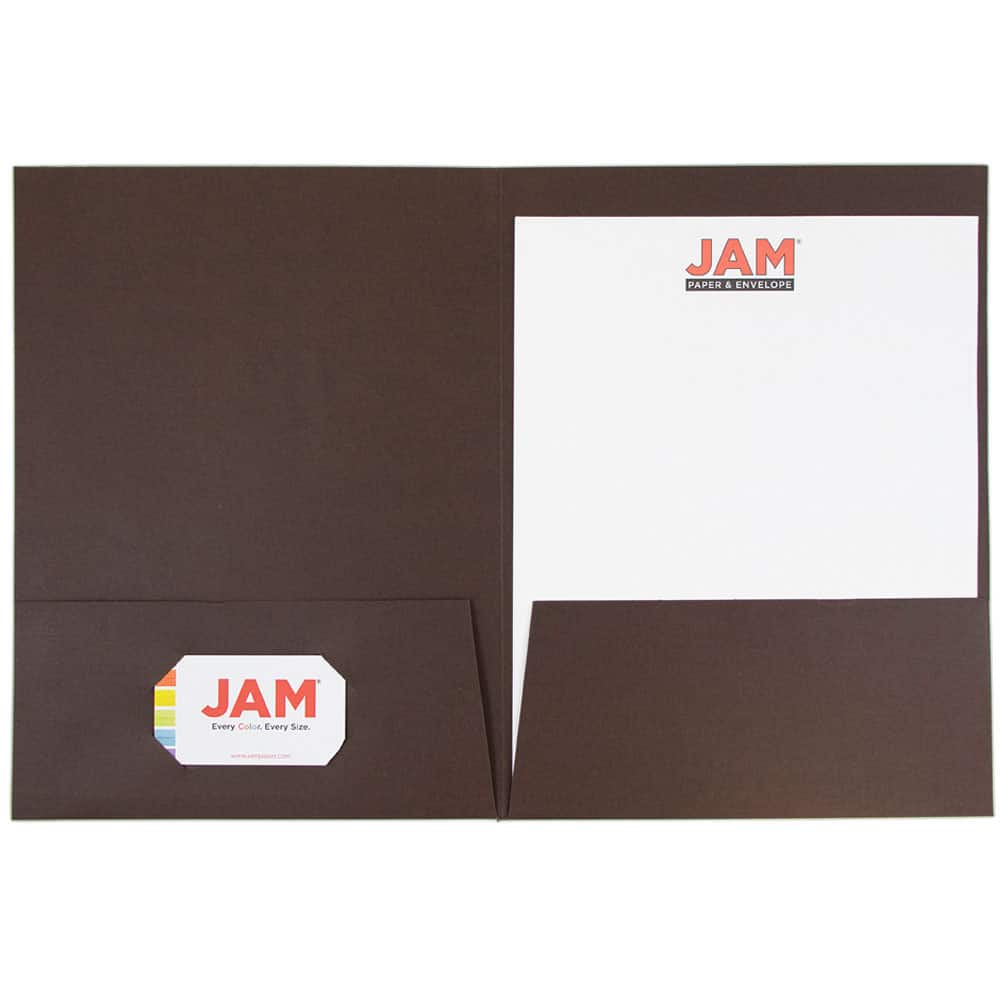 JAM Paper 2-Pocket Textured Linen Business Folders, 100ct. | Michaels