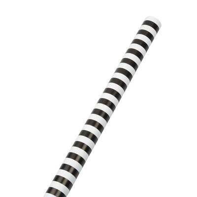 JAM Paper Striped Gift Wrap, Color: Black and White | Michaels