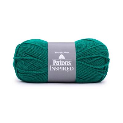 Patons® Inspired™ Yarn, Color: Azurite Green | Michaels