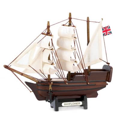 6.5" Mini Mayflower Ship Model Figure | Michaels