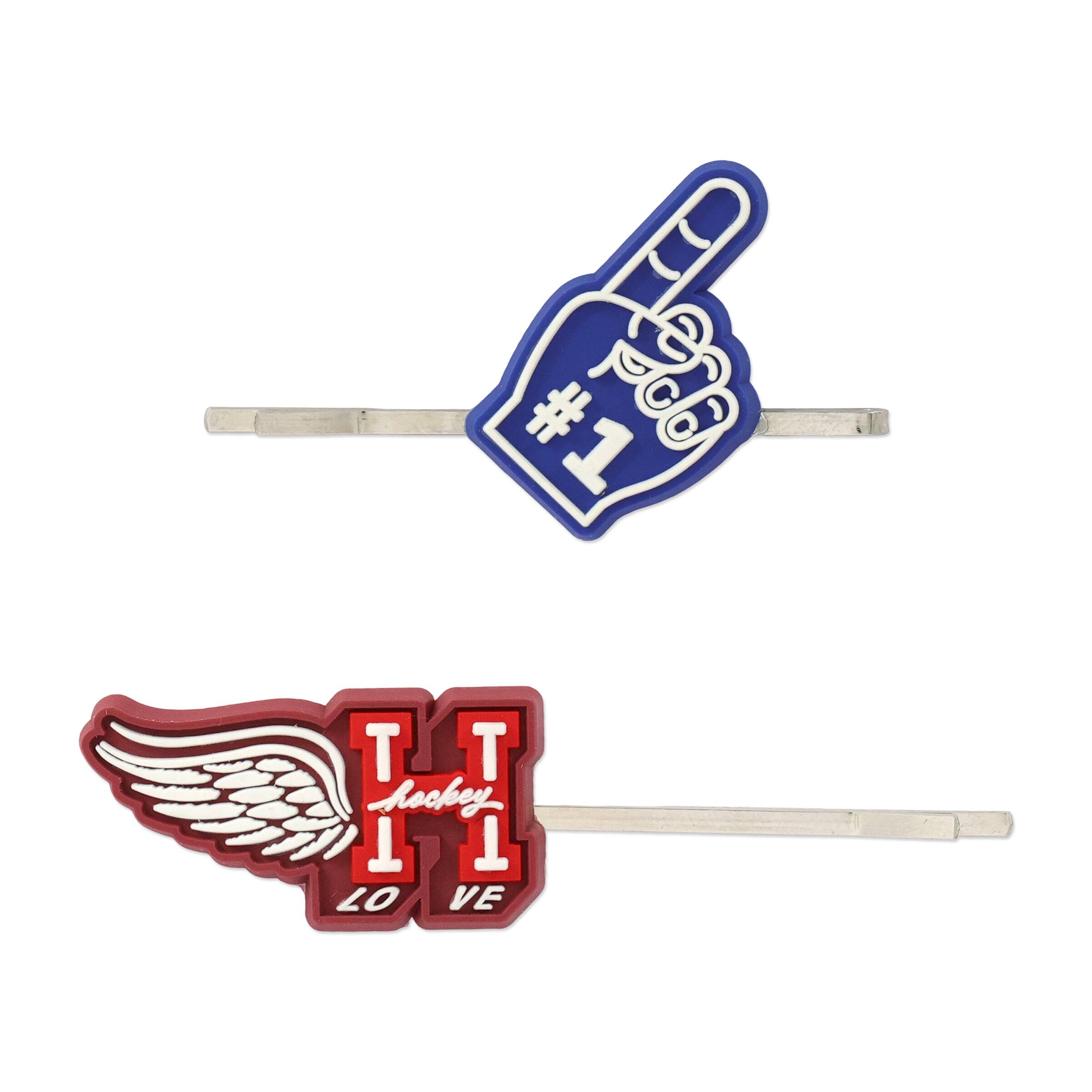 Hockey Hair Clips by Fab Finds | Michaels