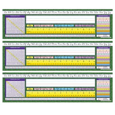 Modern Cursive Intermediate Desk Plate, 3 Packs of 36 | Michaels