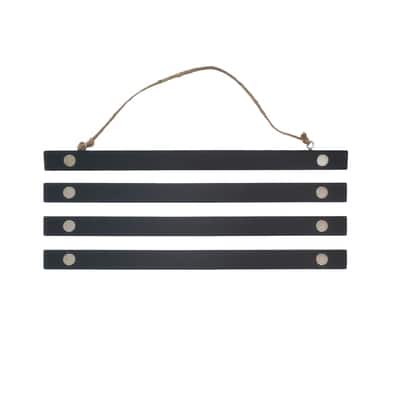 Black Wooden Magnetic Poster Hanger by Studio Décor® | Michaels