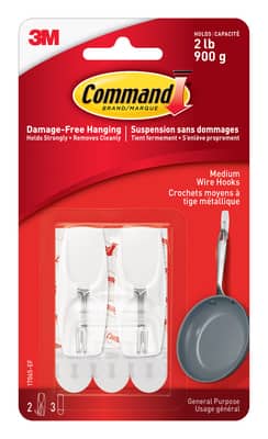 3M Command™ Metal Wire Hooks | Michaels