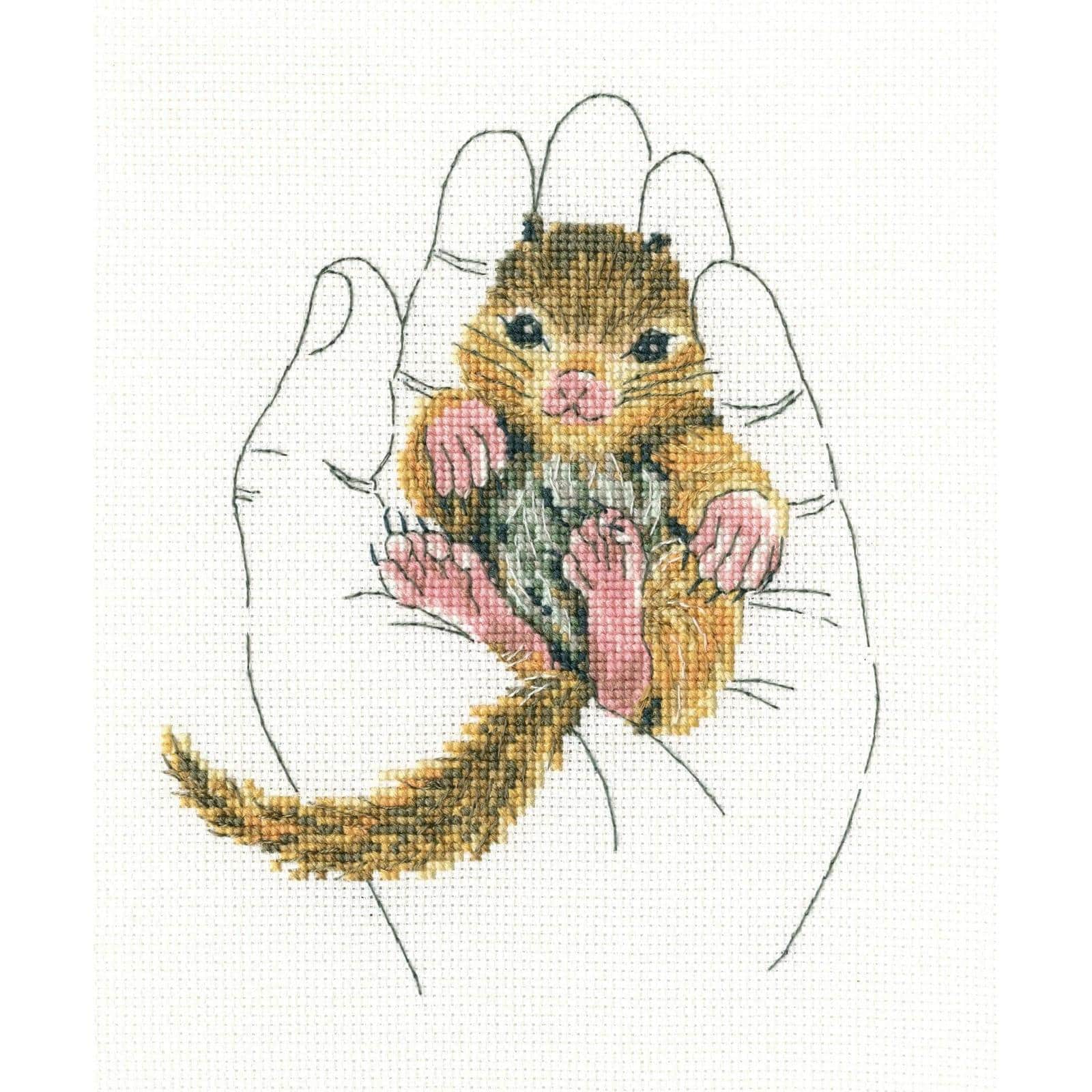 RTO Warmth in palms Counted Cross Stitch Kit | Michaels