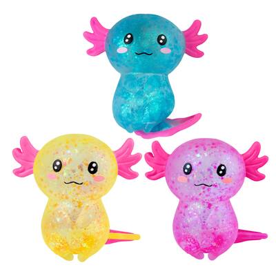 Assorted Orb™ Curiosities Sparklee Alolotl Squishy Toy, 1pc. | Michaels
