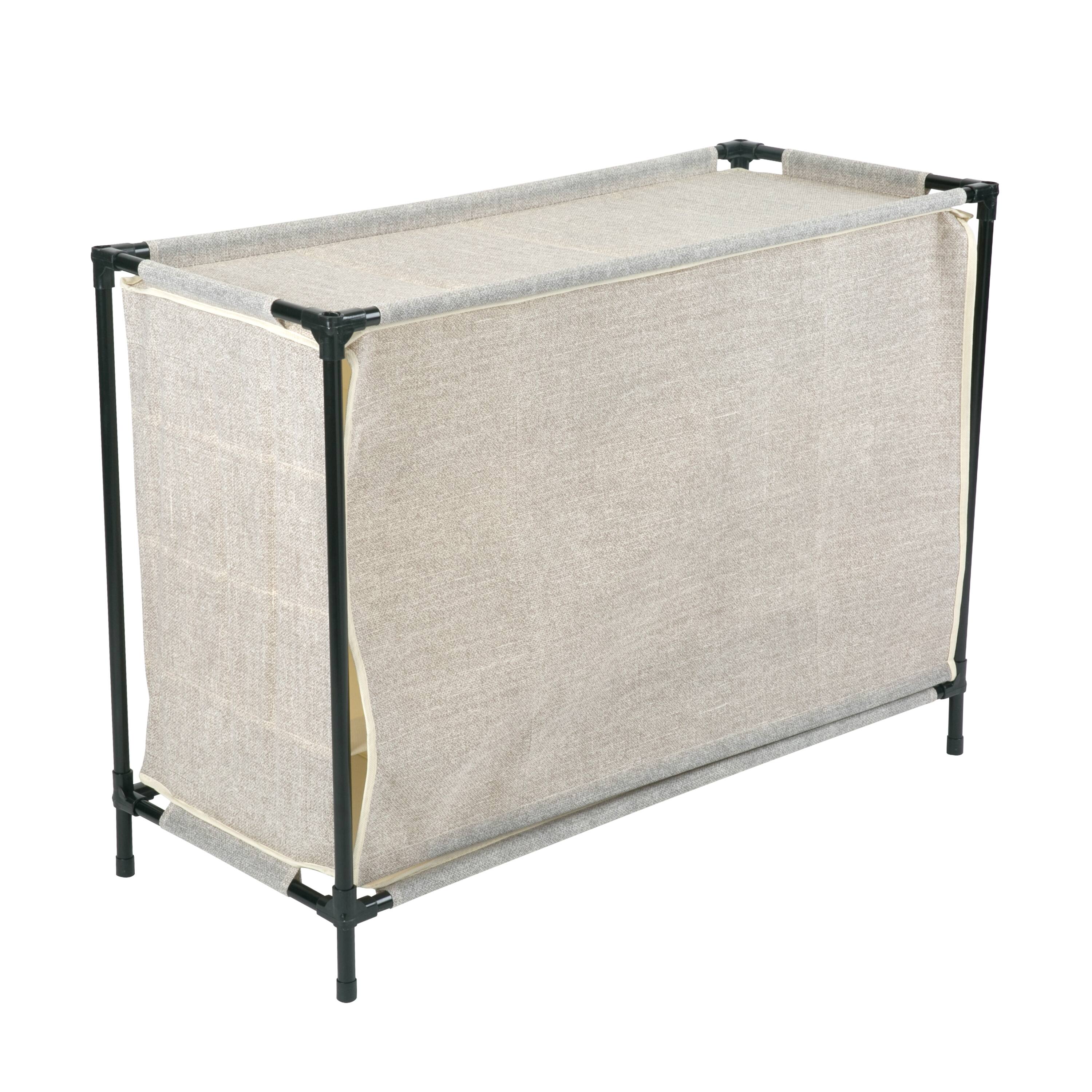 Simplify Faux Jute 16 Compartment Shoe Cubby | Shoe Storage | Michaels