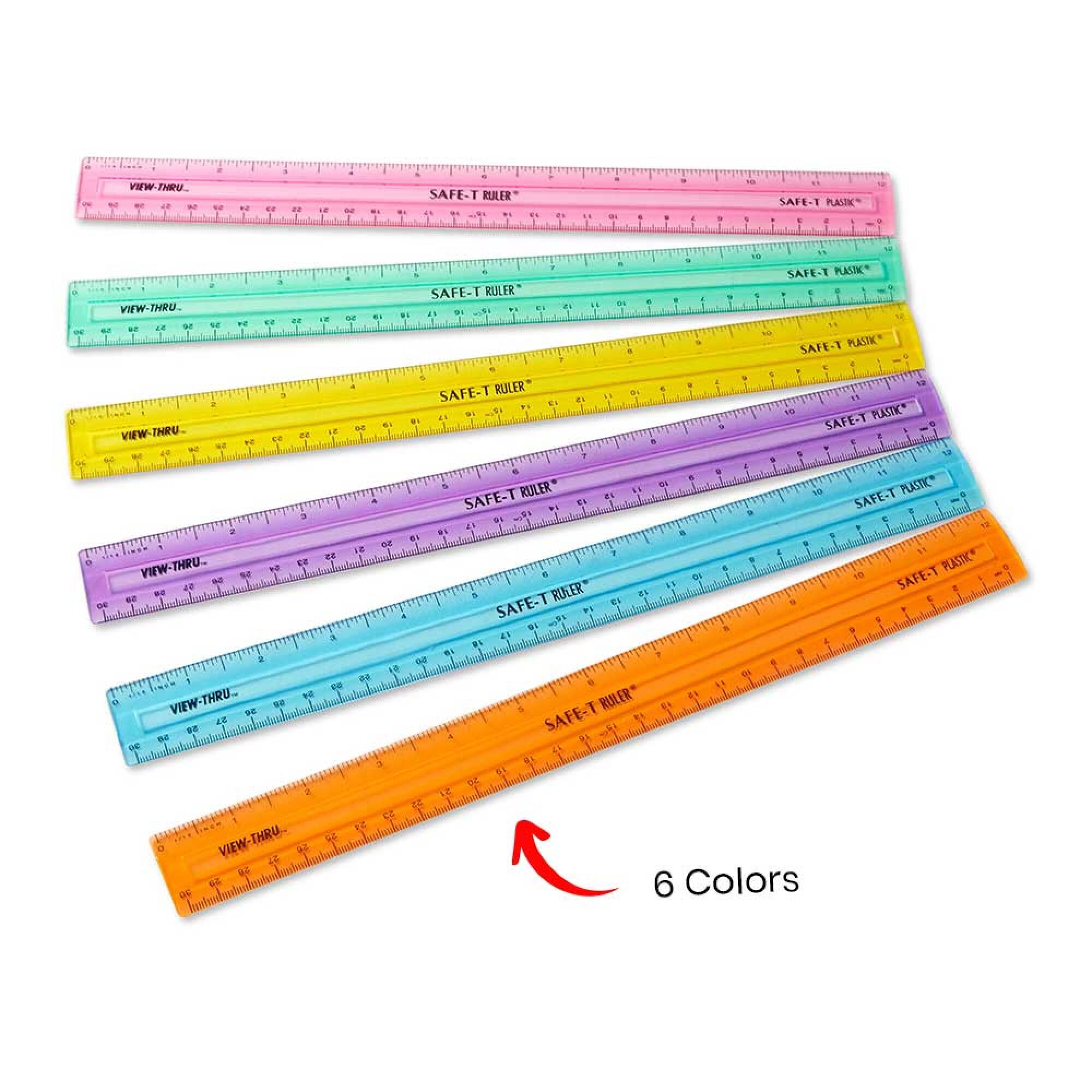 hand2mind Safe-T Rulers Set, 24ct. | Michaels