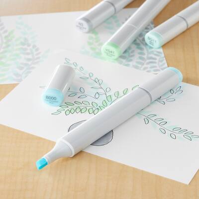 Copic® Sketch Marker, Blues, Color: B000 Pale Porcelain Blue | Michaels