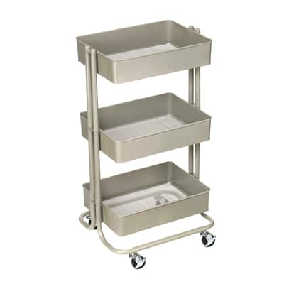 Lexington 3-Tier Rolling Cart by Simply Tidy® | Michaels
