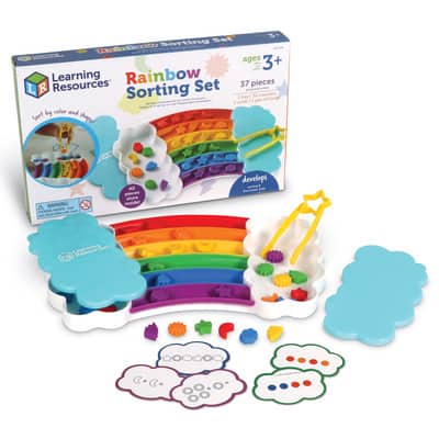 Learning Resources Rainbow Sorting Trays | Michaels