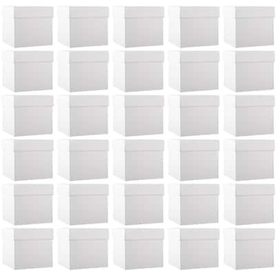 Buy in Bulk - 30 Pack: White Gift Box by Celebrate It™ | Michaels