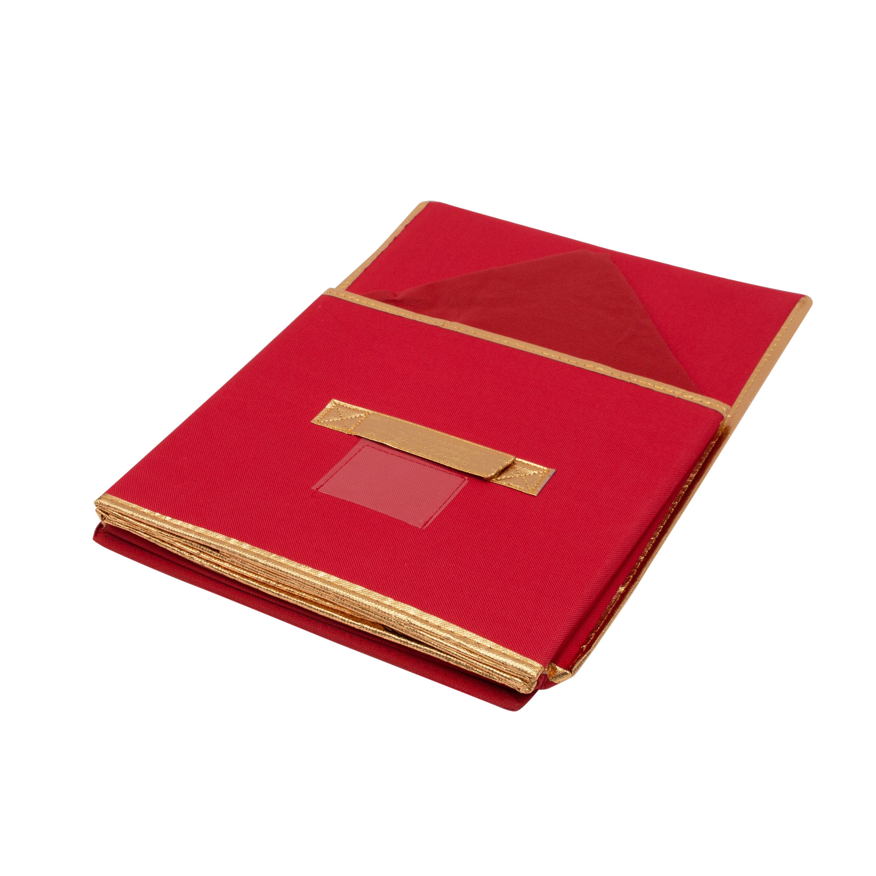 Simplify Red Holiday Jumbo Storage Box | Michaels