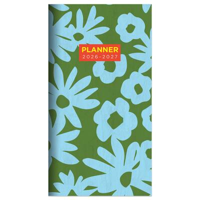 2026-2027 Flower Stencil Small Monthly Pocket Planner | Michaels