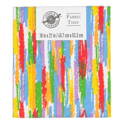 Multicolor Design Cotton Fabric by Loops & Threads™ | Michaels