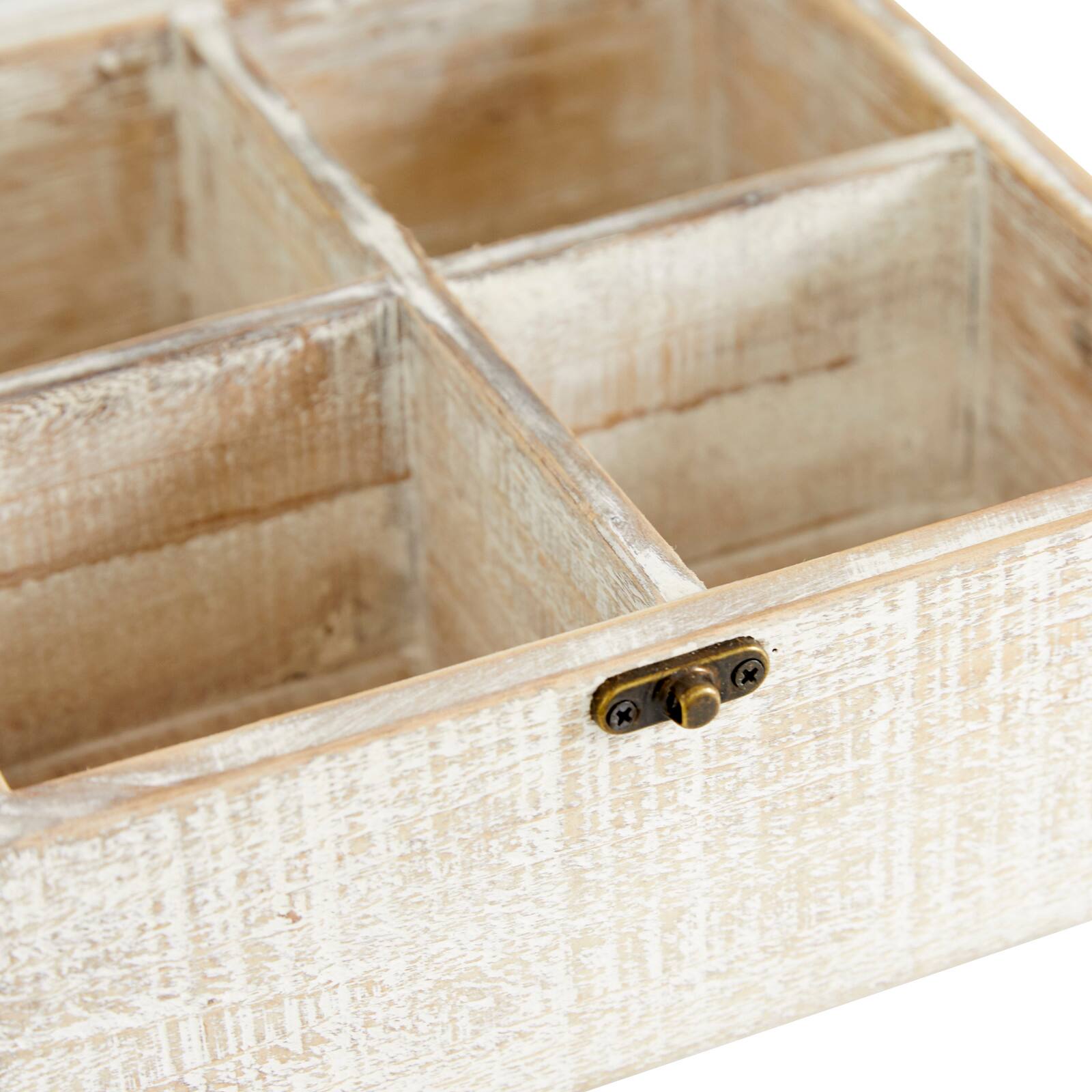 4" White Wood Farmhouse Box | Michaels