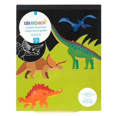 Dinosaur Scratch Art Journal by Creatology™ | Michaels