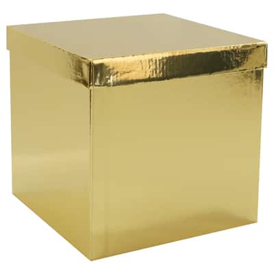 Large Gold Box by Celebrate It™ | Michaels