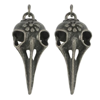 Found Objects Bird Skull Charms, 2ct. by Bead Landing™ | Michaels