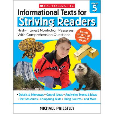 Scholastic Teaching Resources Informational Texts for Striving Readers ...