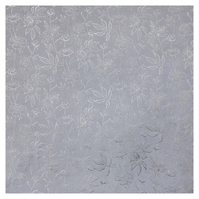 Gray Floral Paper by Recollections™, 12" x 12" | Michaels