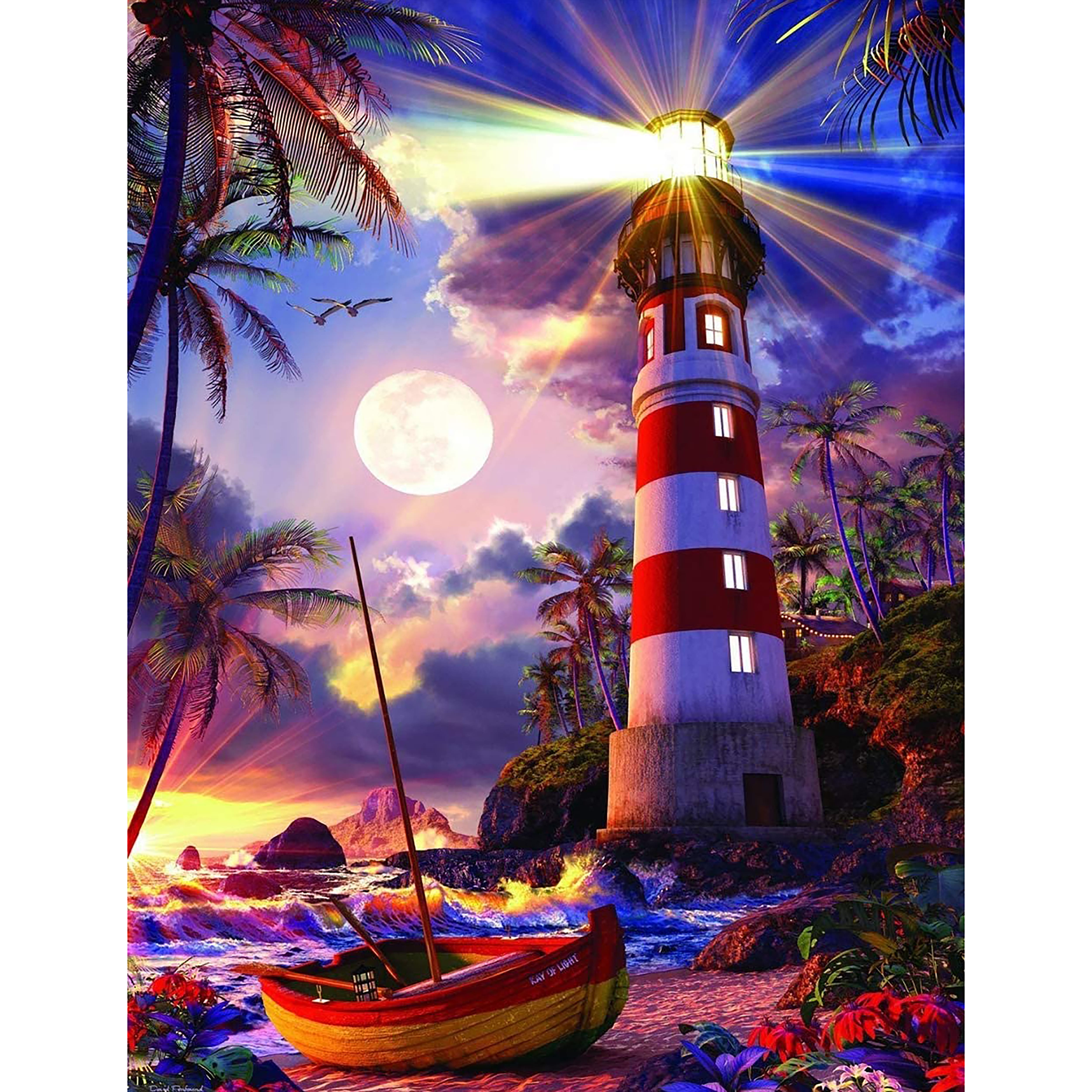 Sparkly Selections Lighthouse Diamond Painting Kit, Square Diamonds ...
