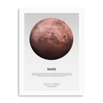 Mars Light Canvas Giclee | Michaels