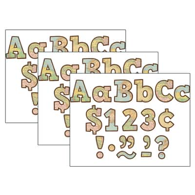 Teacher Created Resources Bold Block Letters, 3 Packs of 230 | Michaels