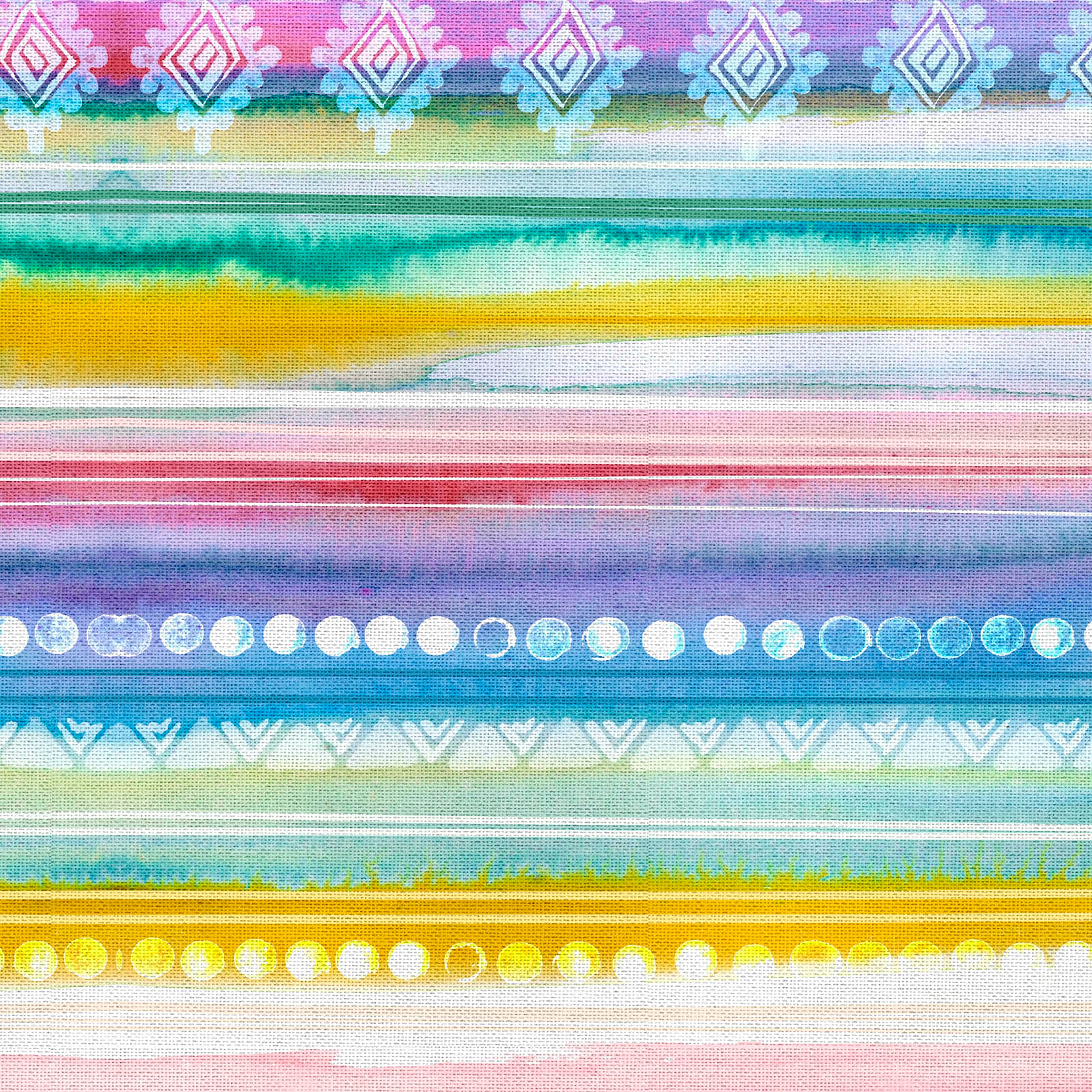 Fabric Editions Multicolor Mayari Stripe Cotton Fabric | Michaels
