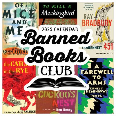 TF Publishing 2025 Banned Book Club Wall Calendar | Michaels