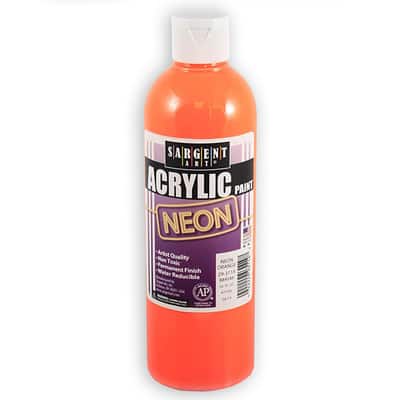 Sargent Art® Neon Acrylic Paint, 16oz. | Michaels