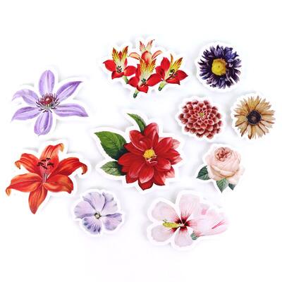 Vinyl Diecut Flower Sticker Set by Recollections™ | Michaels