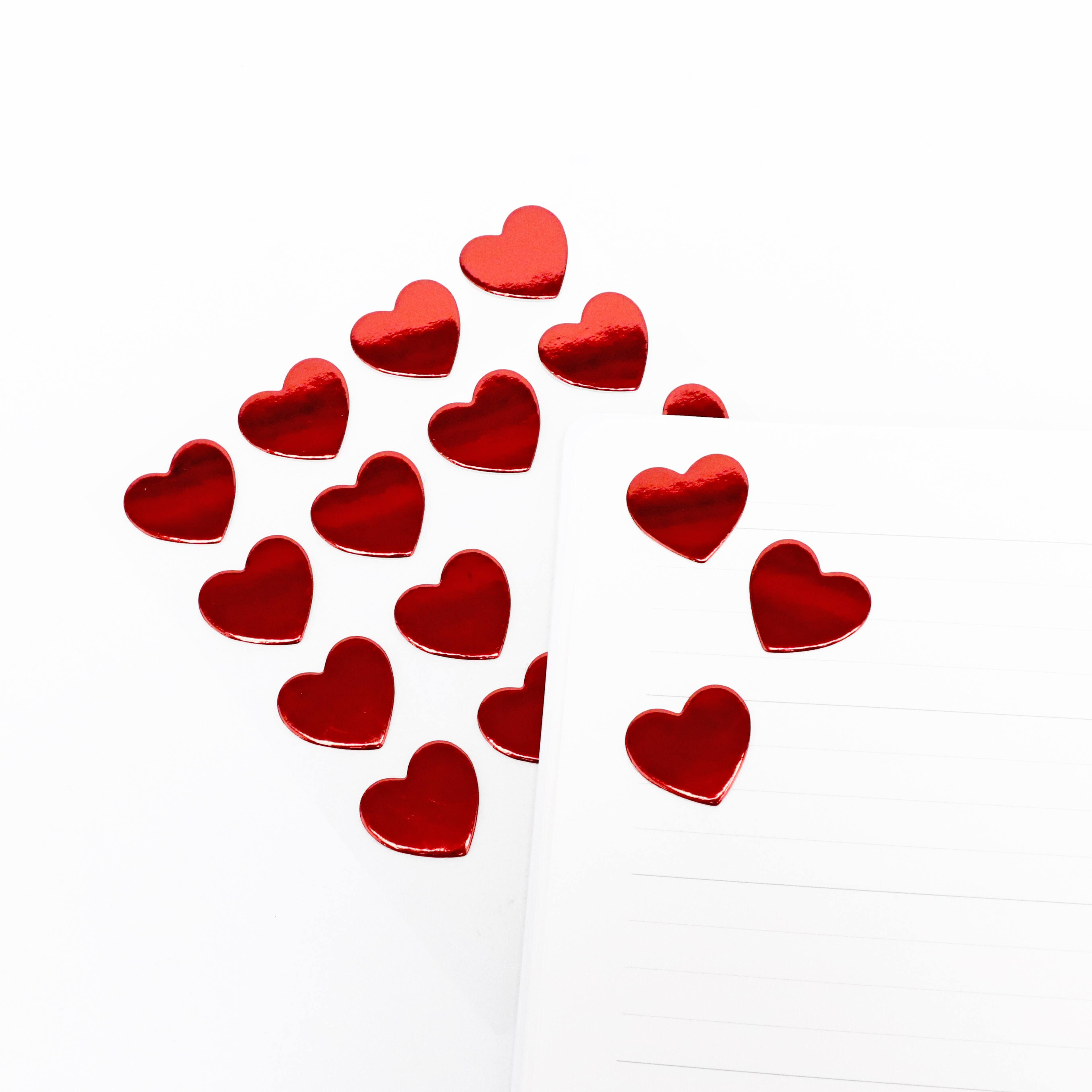 Red Foil Heart Stickers by Recollections™ | Michaels
