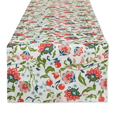 DII® Garden Floral Print Outdoor Table Runner | Michaels