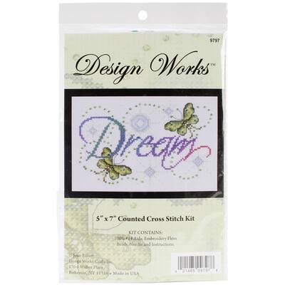 Design Works™ Dream Counted Cross Stitch Kit | Michaels