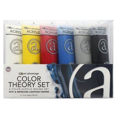 Art Advantage® Color Theory Acrylic Paint Set | Michaels