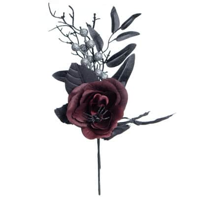 15" Burgundy Rose with Spider Pick by Ashland® | Michaels