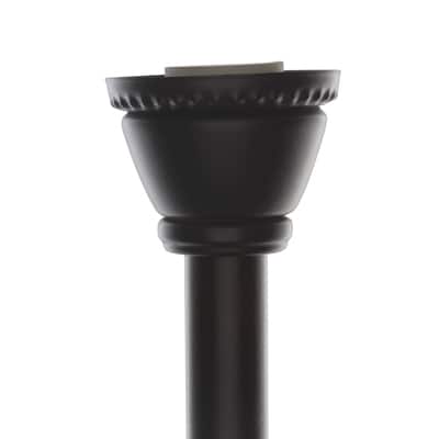 Bath Bliss Matte Black Decorative Tension Shower Rod | Michaels