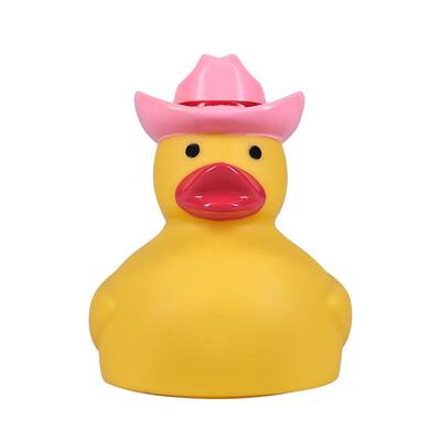 Yellow Rubber Duck with Pink Hat by Creatology™ | Michaels