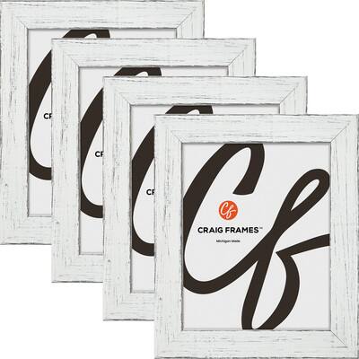 4 Pack Craig Frames Jasper Marshmallow White Picture Frame | Michaels