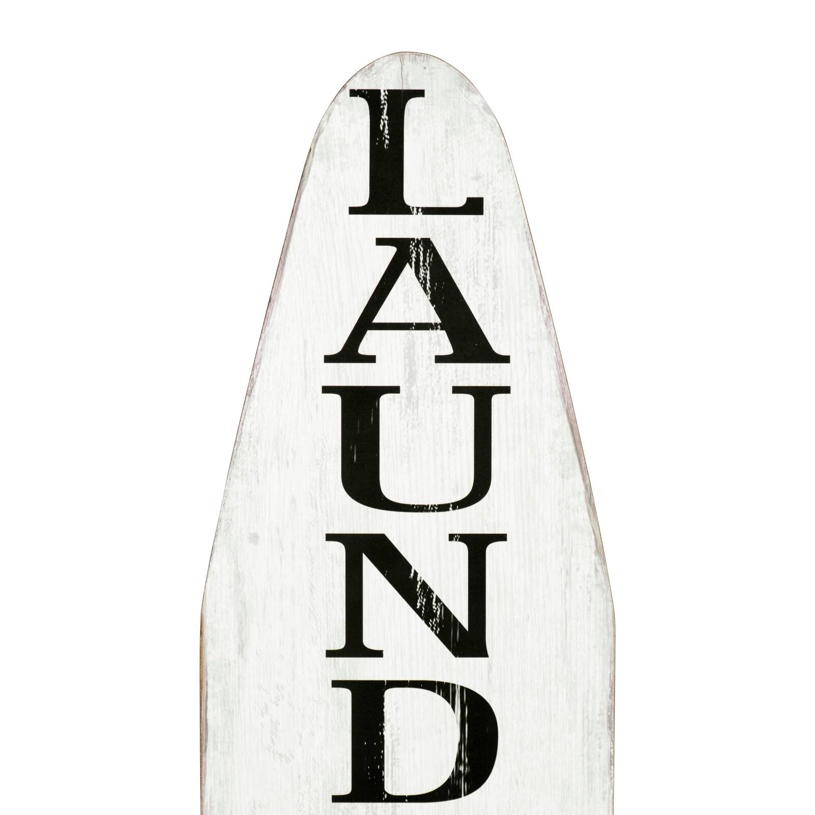 Hello Honey® White Laundry Ironing Board Shaped Wood Sign | Michaels