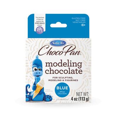 Satin Ice® ChocoPan® Modeling Chocolate, 4oz., Color: Blue | Michaels