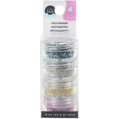 Color Pour Resin Microbead Mix-Ins, 4ct. | Michaels