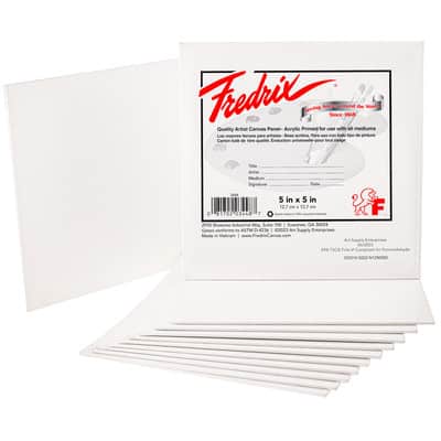 FREDRIX 12 Pack Artist Series Primed Canvas Panel | Michaels