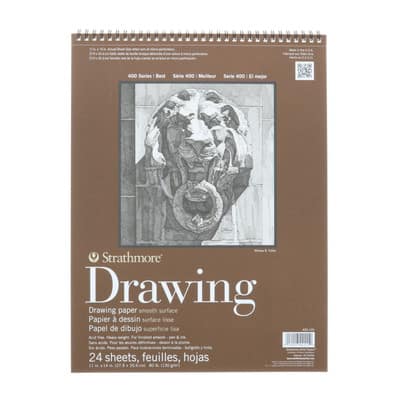 Strathmore® 400 Series Smooth Surface Drawing Paper Pad | Michaels